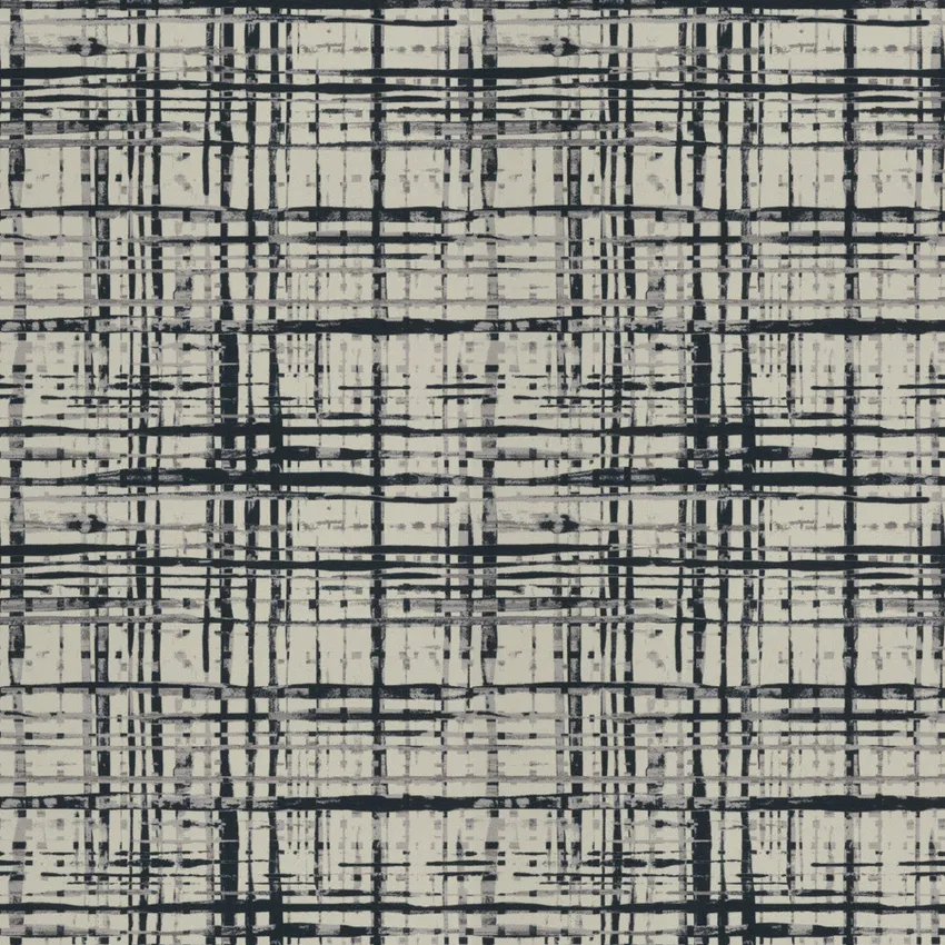Graphite Black Grey Print Pattern Check Nfpa 701 Fr Washable Prints ...