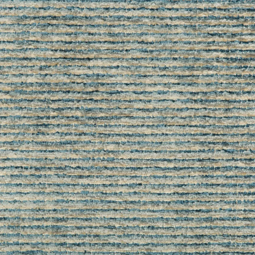 Blue Light Grey Beige Texture Chenille Upholstery Fabric by the Yard