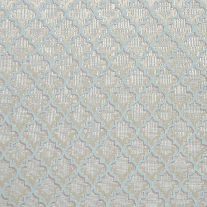 Malibu Blue and Gray Contemporary Woven Upholstery Fabric by the Yard