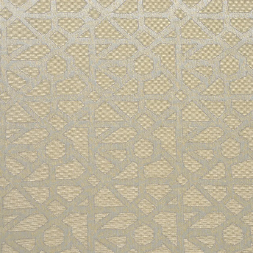 Sunglow Gray and Metallic Contemporary Woven Upholstery Fabric by the ...
