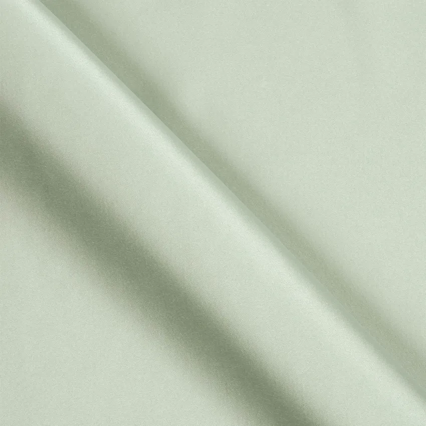 Mint Green Solid Satin Upholstery Fabric by the Yard