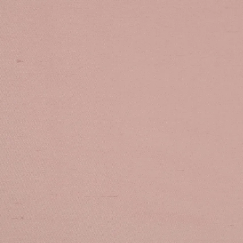 Dusty Rose Pink Solid Silk Drapery and Upholstery Fabric by the Yard