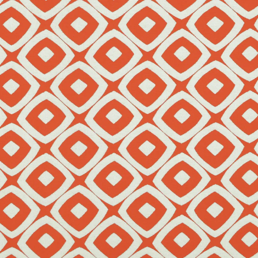 Orange Abstract Multi Purpose Upholstery Fabric by the Yard