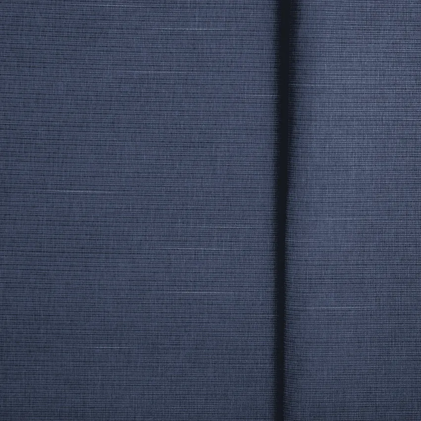 Deep Sea Blue Solid Texture Upholstery Fabric by the Yard