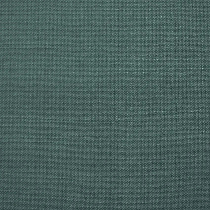 Jade Blue Solid Linen Upholstery Fabric by the Yard M9359 - KOVI Fabrics
