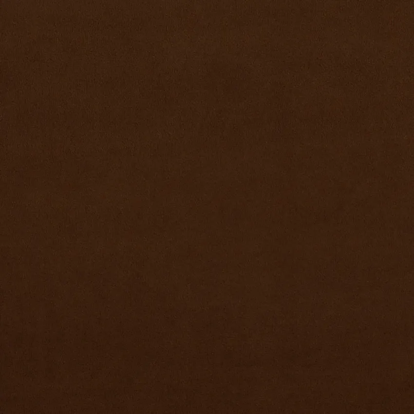 Cognac Brown Solid Velvet Upholstery Fabric by the Yard
