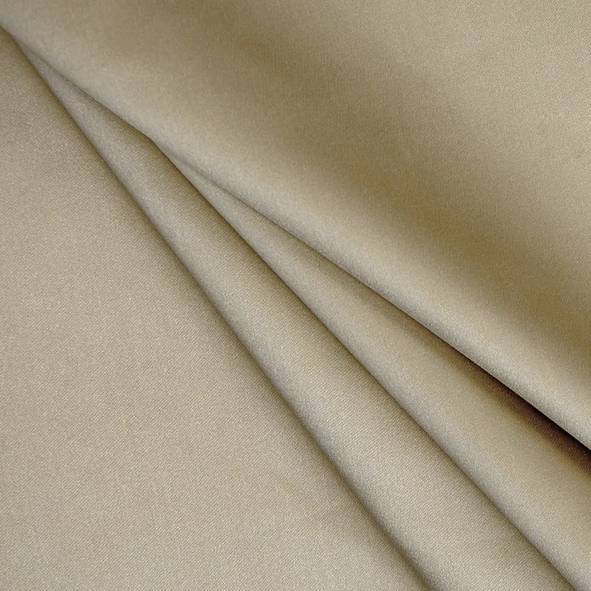 Alabaster Beige and Neutral Solid Satin Upholstery Fabric by the Yard ...