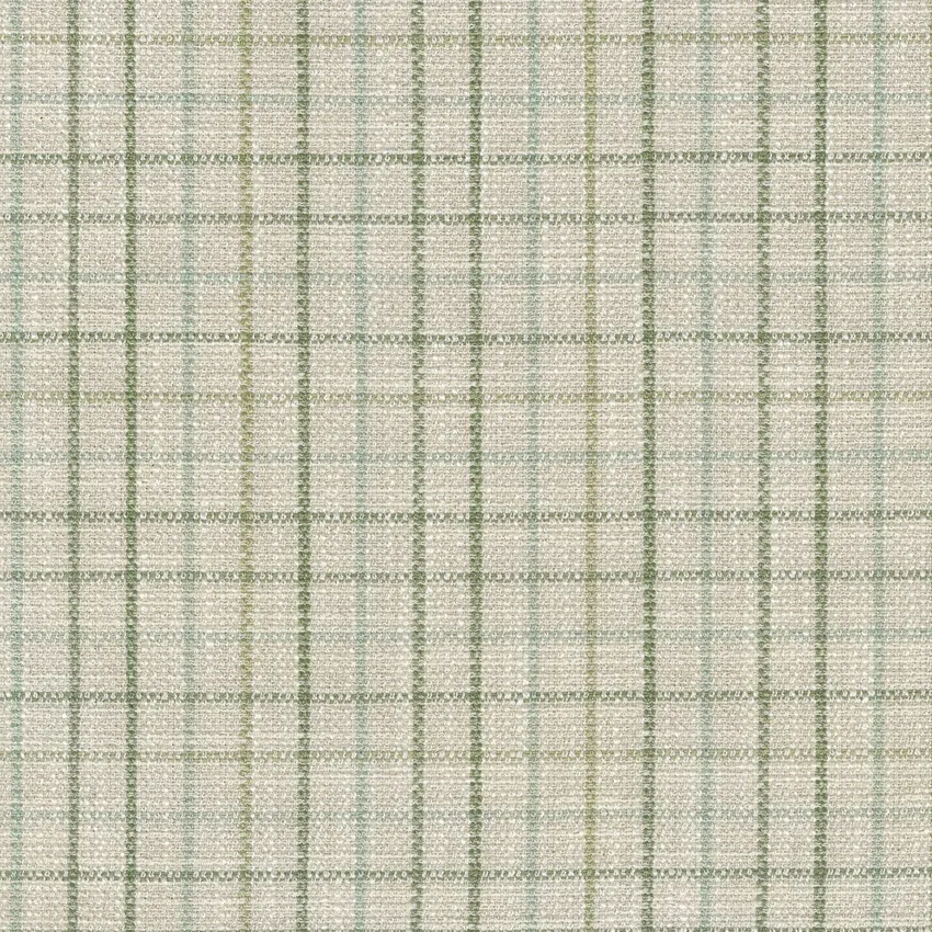 Spring and Green Check Texture Upholstery Fabric by the Yard