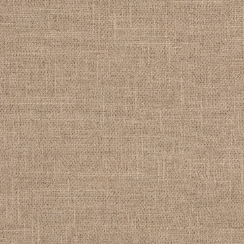 Flaxen Beige and Tan and Neutral Solid Linen Upholstery Fabric by the Yard