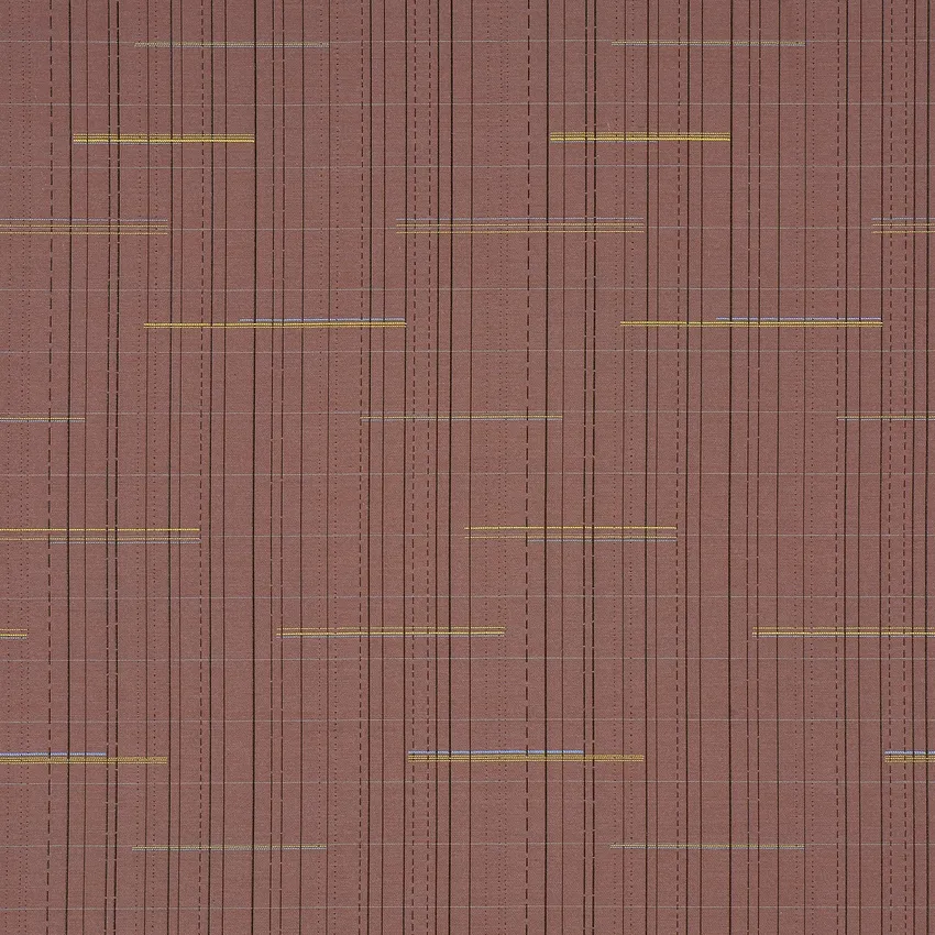 Schwab Raisin Purple and Grey Stripe Woven Upholstery Fabric by the ...
