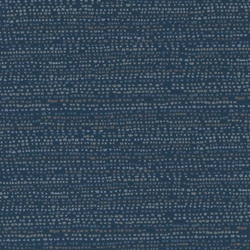 Brookeside Blue Small Scale Damask Upholstery Fabric by the Yard