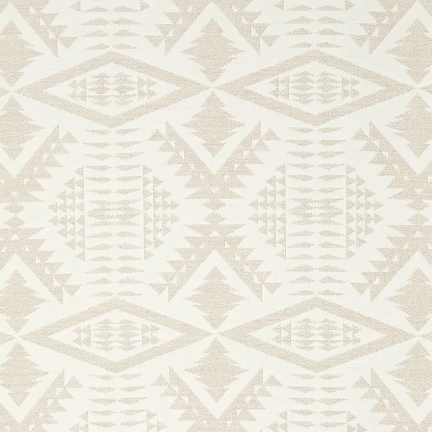 Sand Dollar White Ivory Abstract Geometric Woven Patterns Drapery and ...