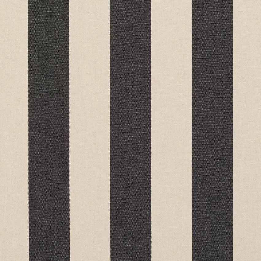 Graphite Stripe Black Stripe Woven Patterns Upholstery Fabric by the Yard