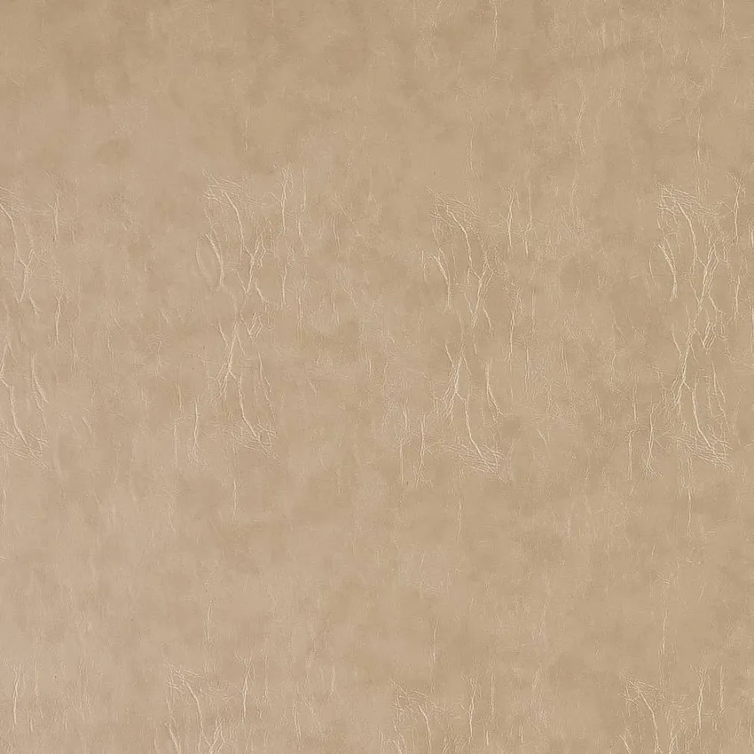 Beach Beige Distressed Polyurethane Upholstery Fabric by the Yard
